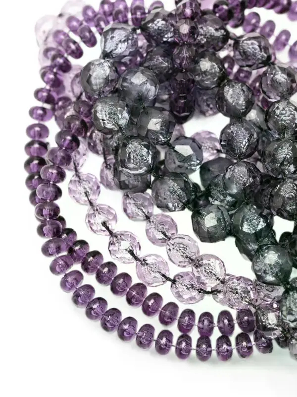 Emporio Armani Beaded Multi-strand Necklace