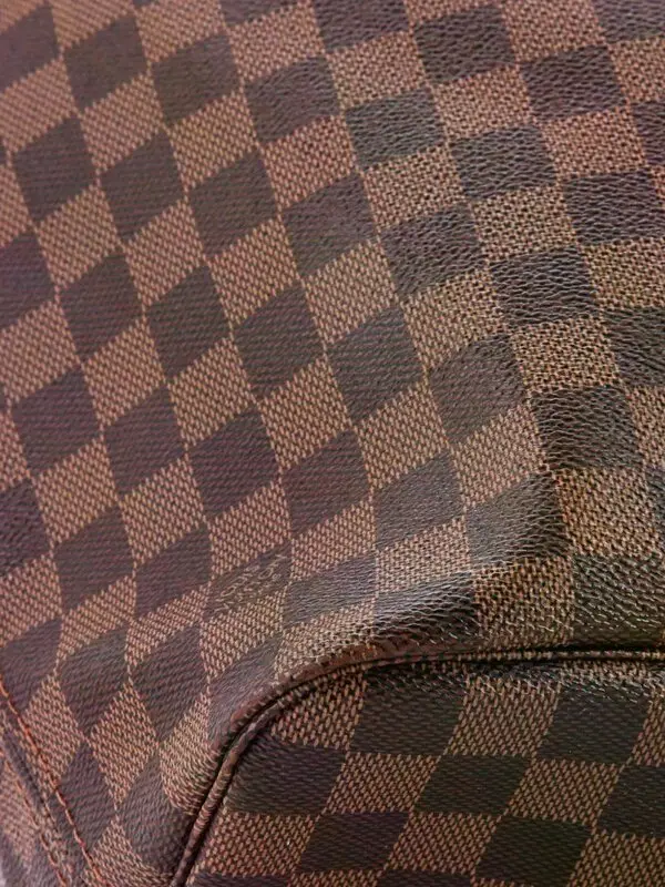LOUIS VUITTON Damier Neverfull Mm Tote Bag - Brown