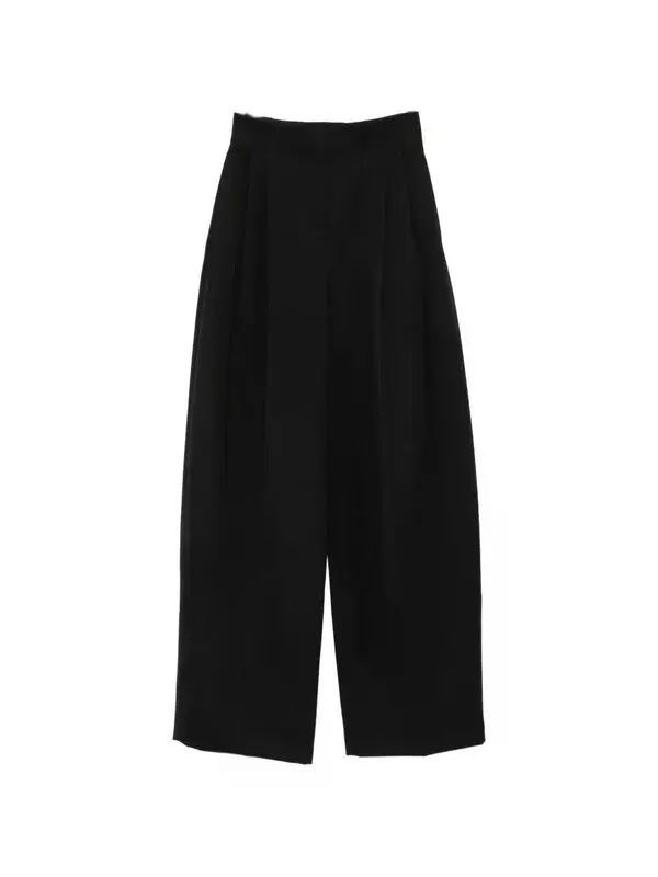 MUGLER Pleated Wide-leg Trousers