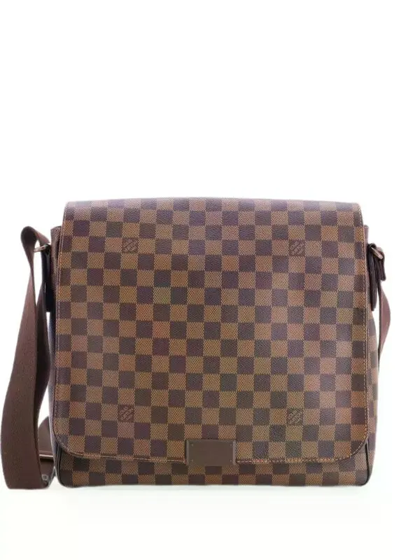 LOUIS VUITTON Damier Mm Messenger Bag - Brown