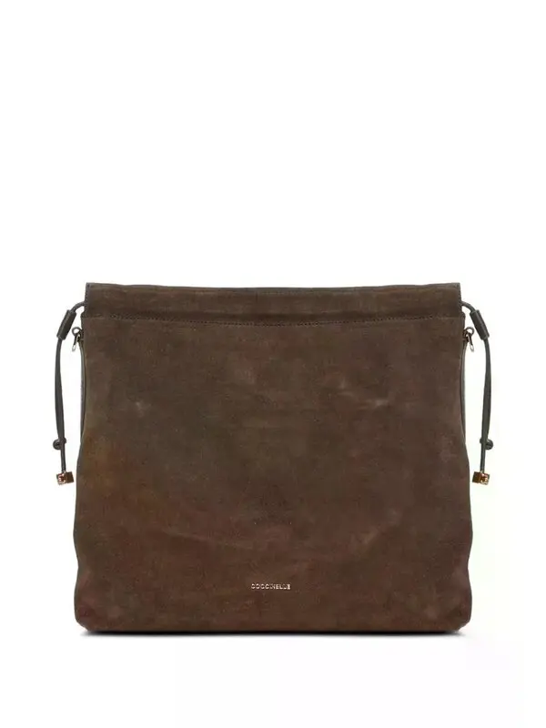COCCINELLE Suede Shoulder Bag - Brown
