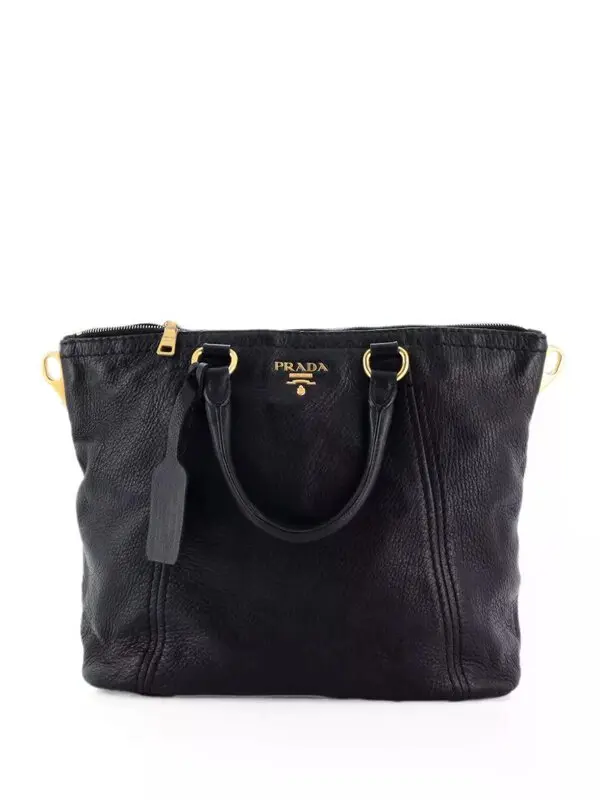Prada Vitello Daino Convertible Tote Bag