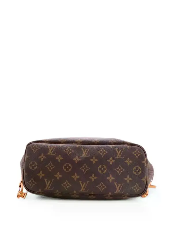 LOUIS VUITTON Neverfull Nm Monogram Canvas Pm Tote Bag - Brown