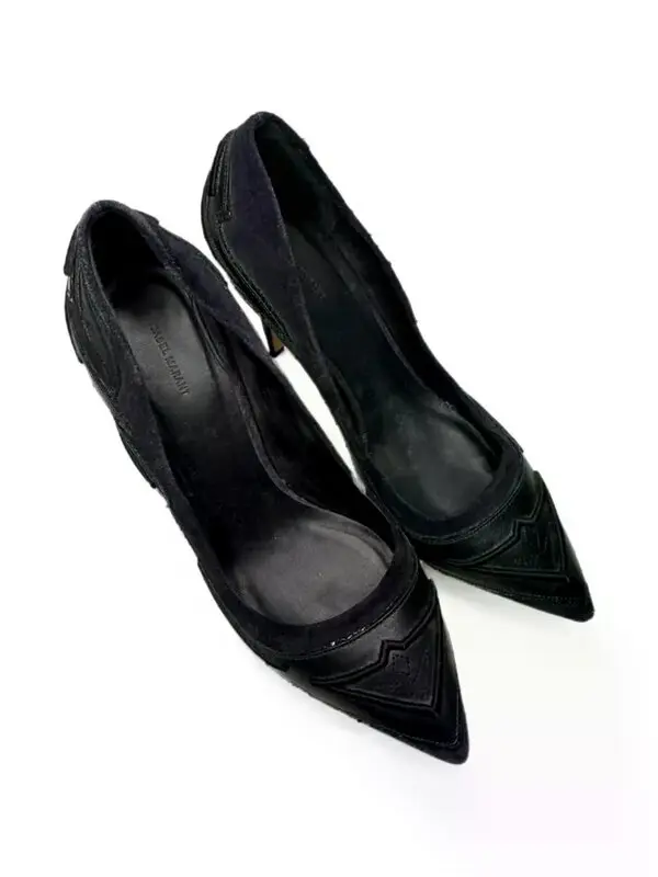 ISABEL MARANT VINTAGE Pointed-toe Suede Pumps