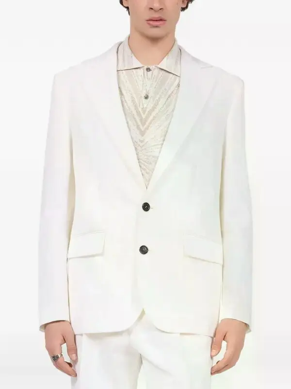 Roberto Cavalli Single-breasted Peaked-lapel Blazer