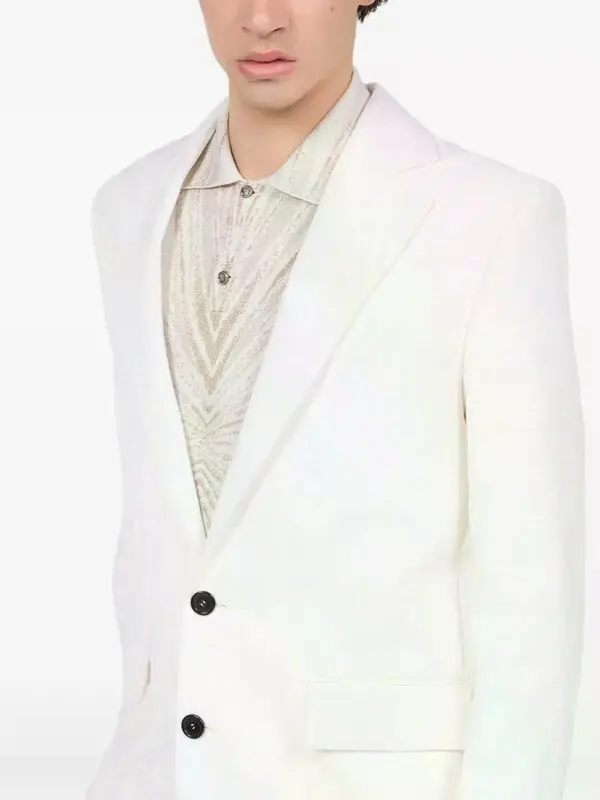 Roberto Cavalli Single-breasted Peaked-lapel Blazer