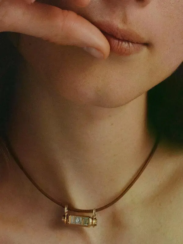 MARIE LICHTENBERG Love Smash Locket Necklace