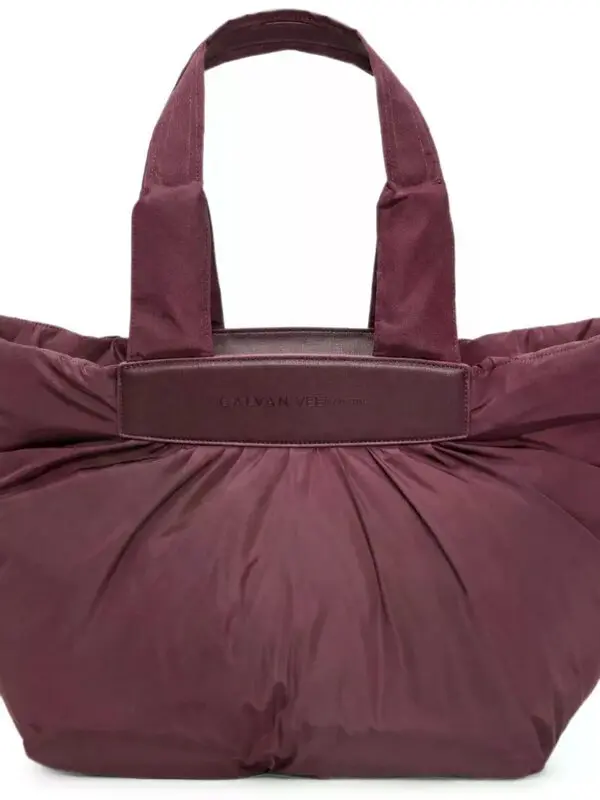 VEECOLLECTIVE X Galvan Medium Caba Ruched Tote Bag