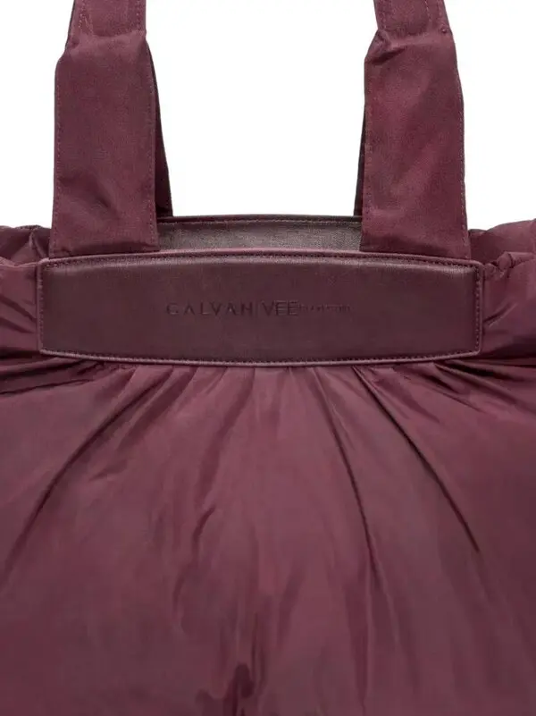 VEECOLLECTIVE Ruched Tote Bag