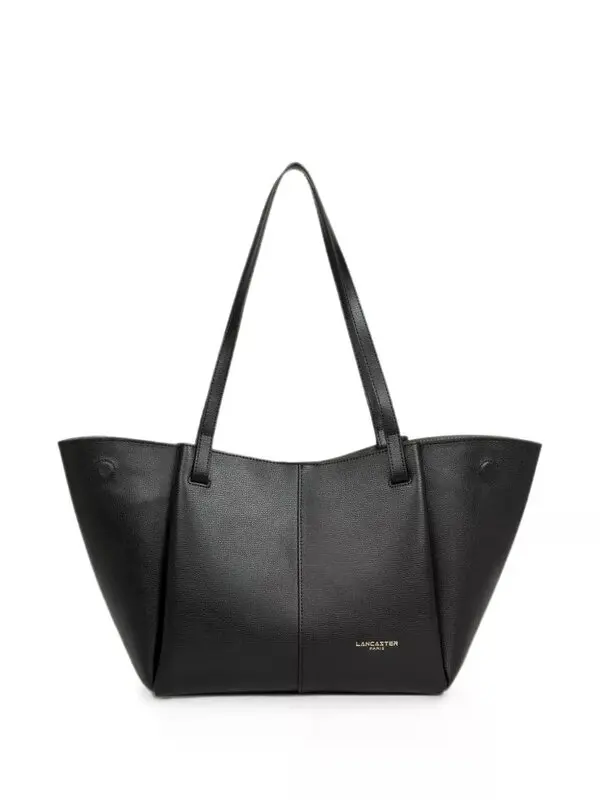 LANCASTER Large Grained-texture Logo-print Tote Bag