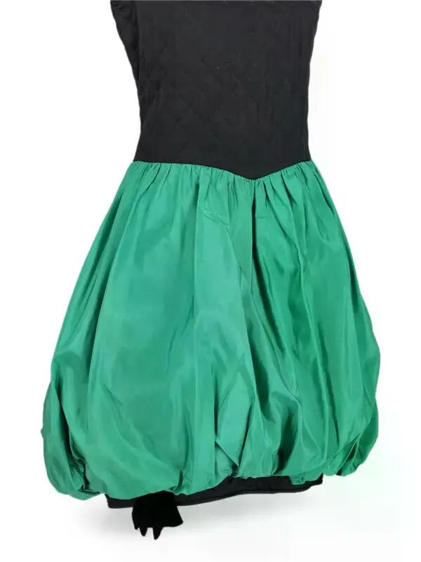 Valentino Garavani Quilted Balloon Skirt Mini Dress