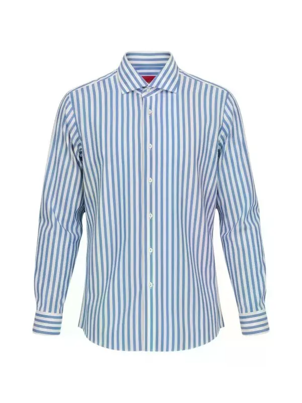 Isaia Striped Shirt