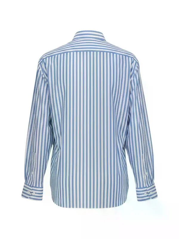 Isaia Striped Shirt