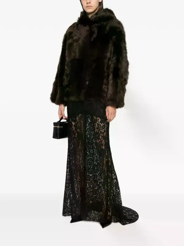 YVES SALOMON Hooded Jacket