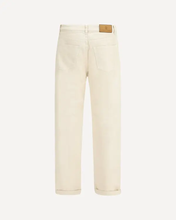Brunello Cucinelli Jeans With Turn-up Hem