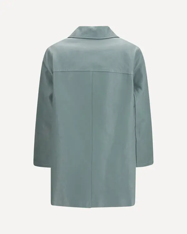Chloé Long Lambskin Leather Jacket