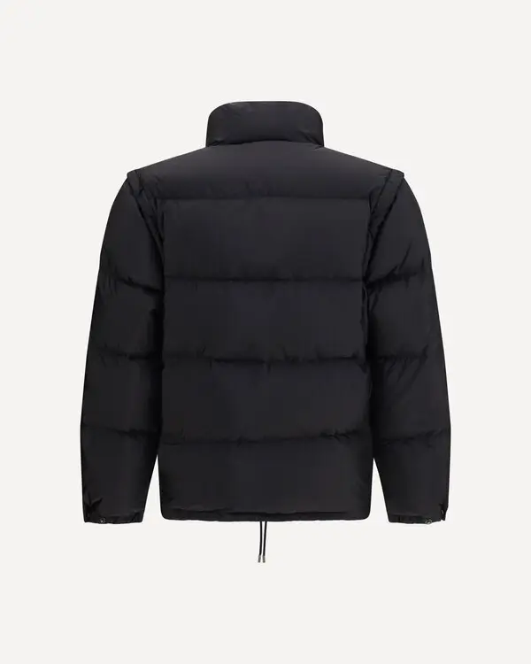Prada Puffer Jacket Re-nylon With Triangle Logo