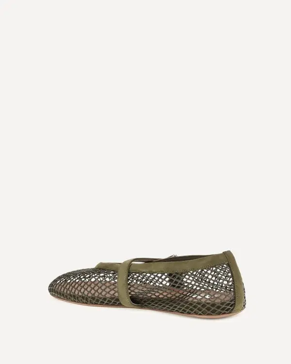 Alaïa Mesh Ballerinas