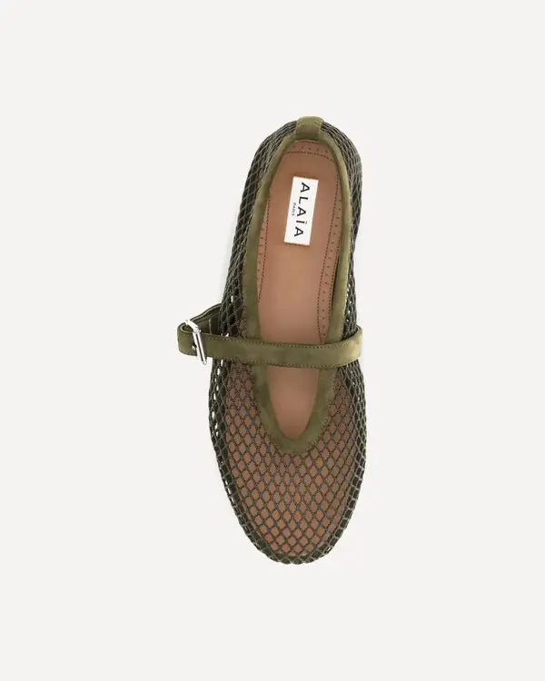 Alaïa Mesh Ballerinas