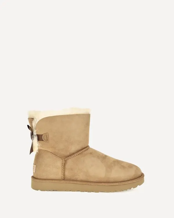 UGG Mini Bailey Bow Ii Boots - Beige