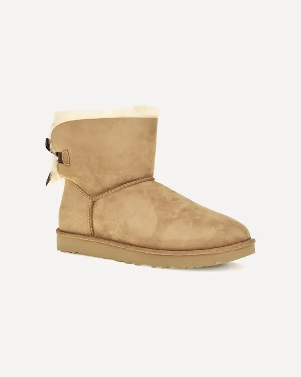 UGG Mini Bailey Bow Ii Boots - Beige