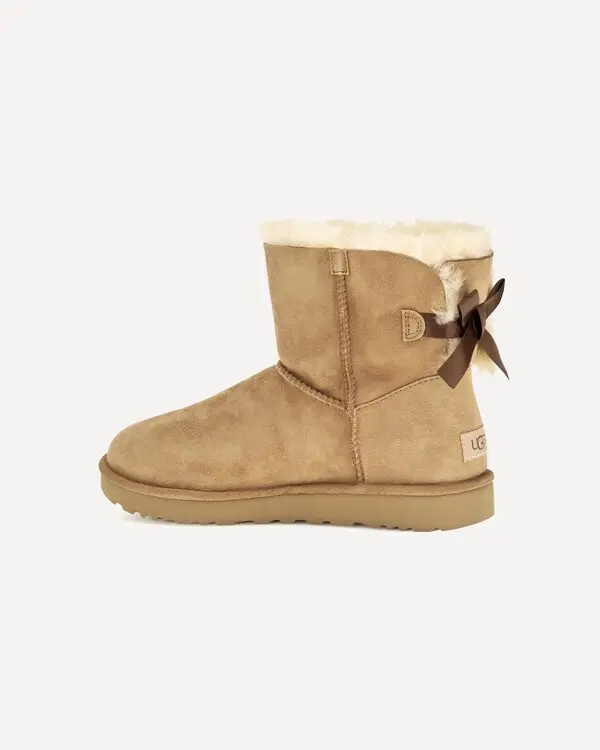 UGG Mini Bailey Bow Ii Boots - Beige