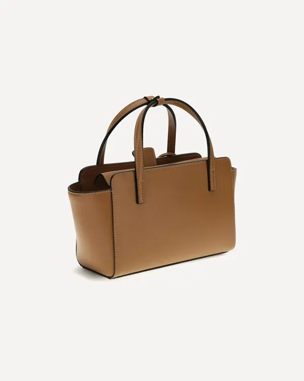 HIDESINS Calfskin Flap Small Handbag