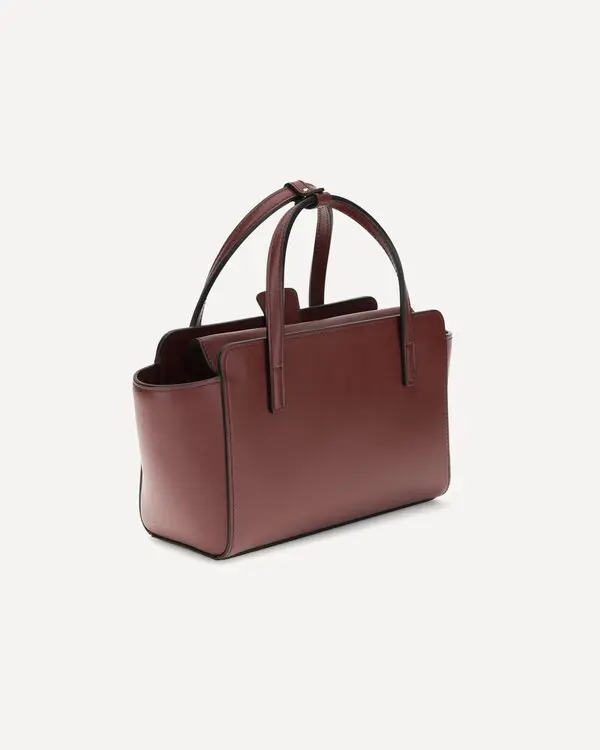 HIDESINS Flap Small Handbag - Bordeaux