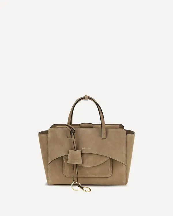 HIDESINS Flap Medium Handbag - Beige