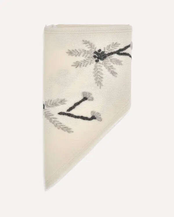 P.a.r.o.s.h P. A.r. O.s. H. Wallaby Floral Knit Scarf