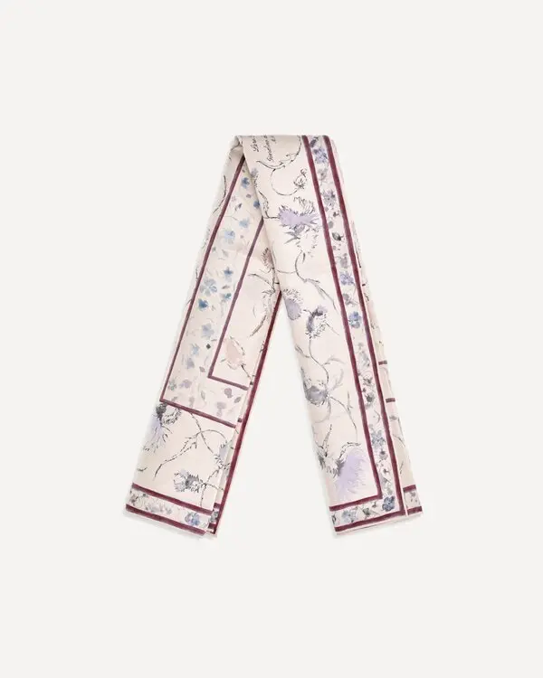 Loro Piana Giardino Delle Eccellenze Silk Twill Scarf