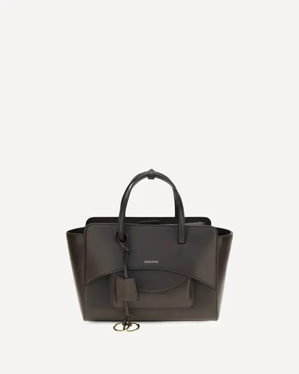 HIDESINS Flap Medium Handbag - Brown