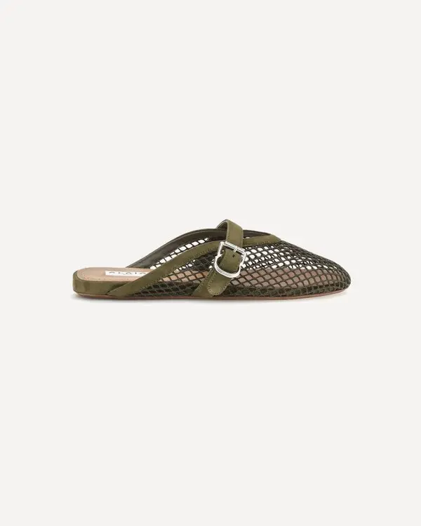 Alaïa Flat Mesh Mules