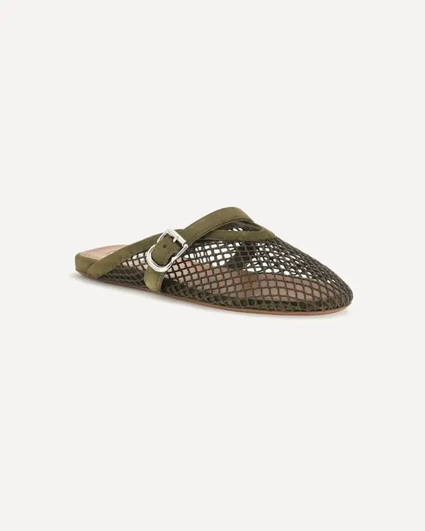 Alaïa Flat Mesh Mules