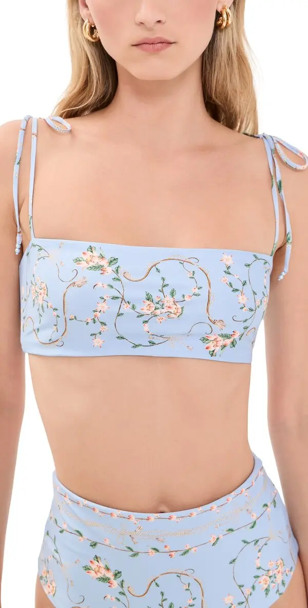 Agua Bendita Primavera Navegante Bikini Top - Multicolor