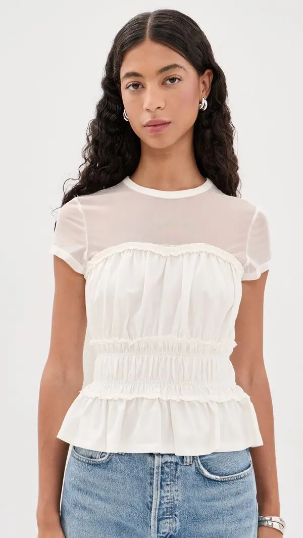 Generation Love Sigrid Mesh Combo Top