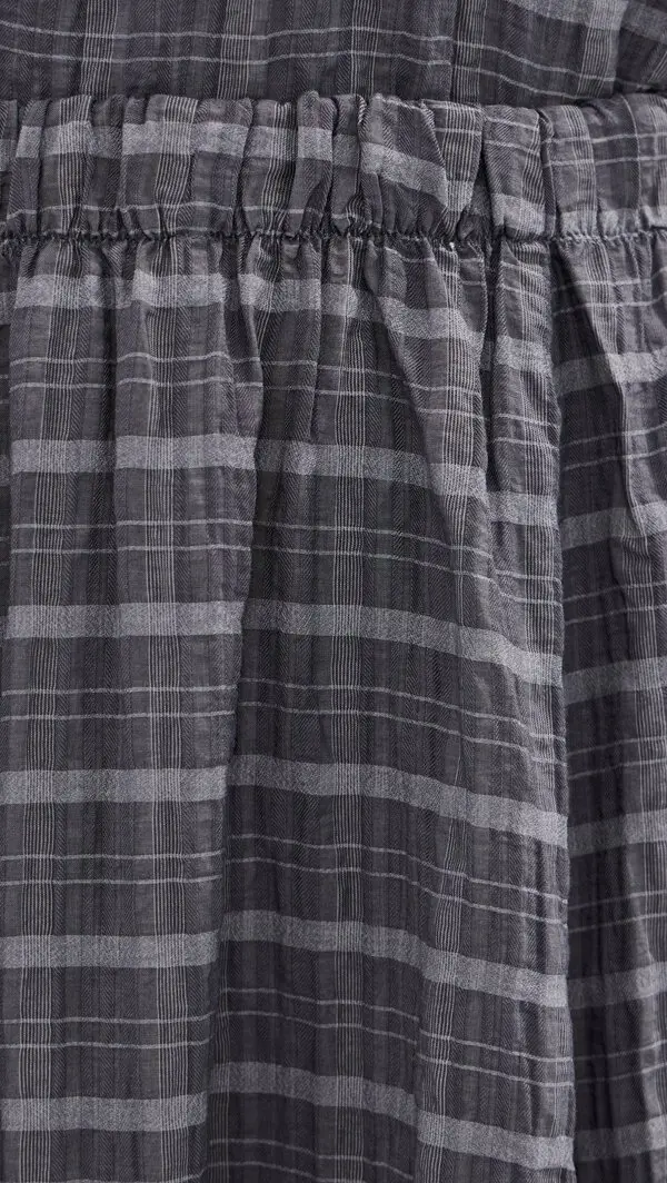 LE BOP Martha Checked Skirt