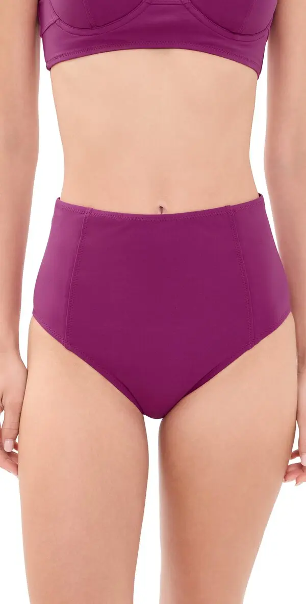Ulla Johnson Zahara High Waisted Bikini Bottoms