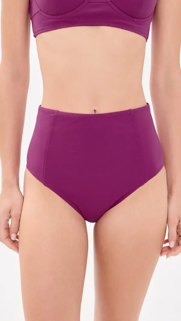 Ulla Johnson Zahara High Waisted Bikini Bottoms