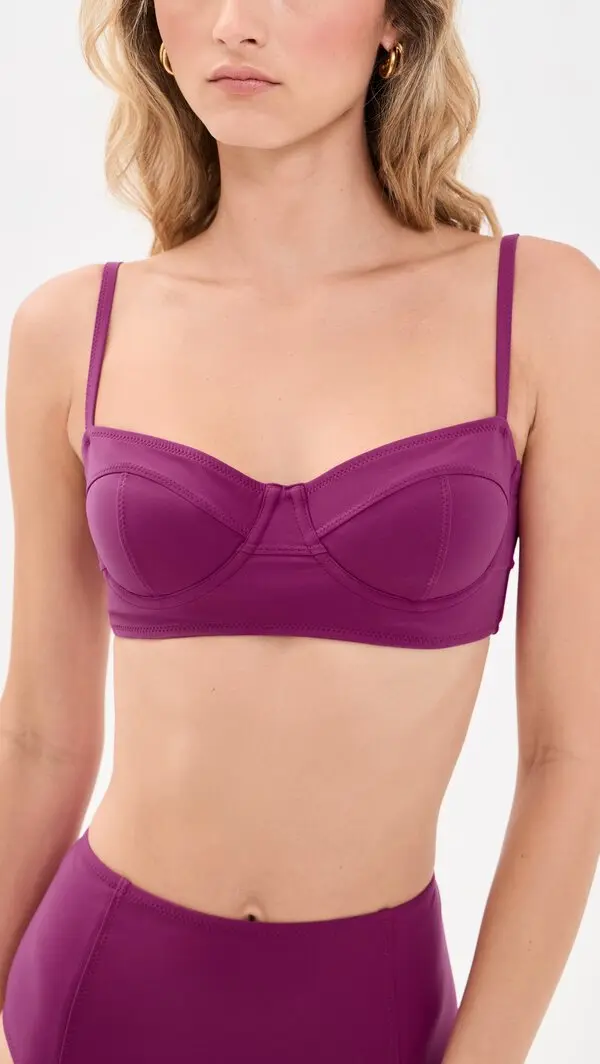 Ulla Johnson Zahara Bra Cup Bikini Top