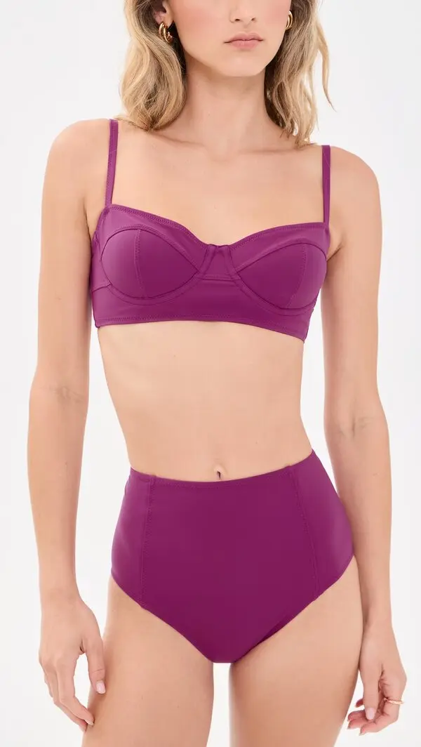 Ulla Johnson Zahara Bra Cup Bikini Top