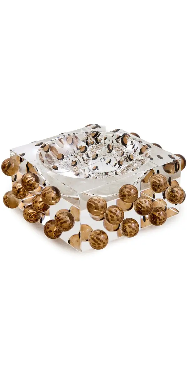 TIZO DESIGN Crystal Glass Scattered Balls Bowl