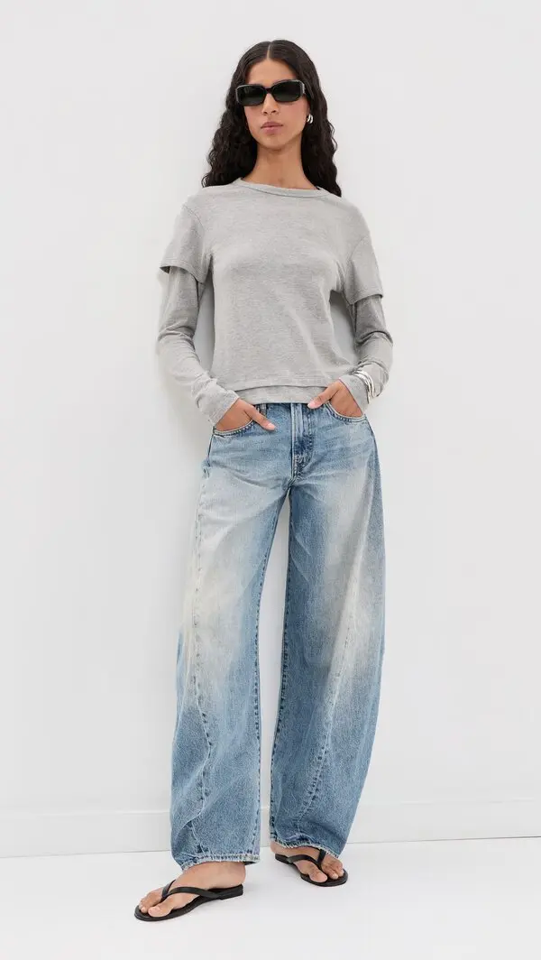 EB DENIM Rory Layered Long Sleeve