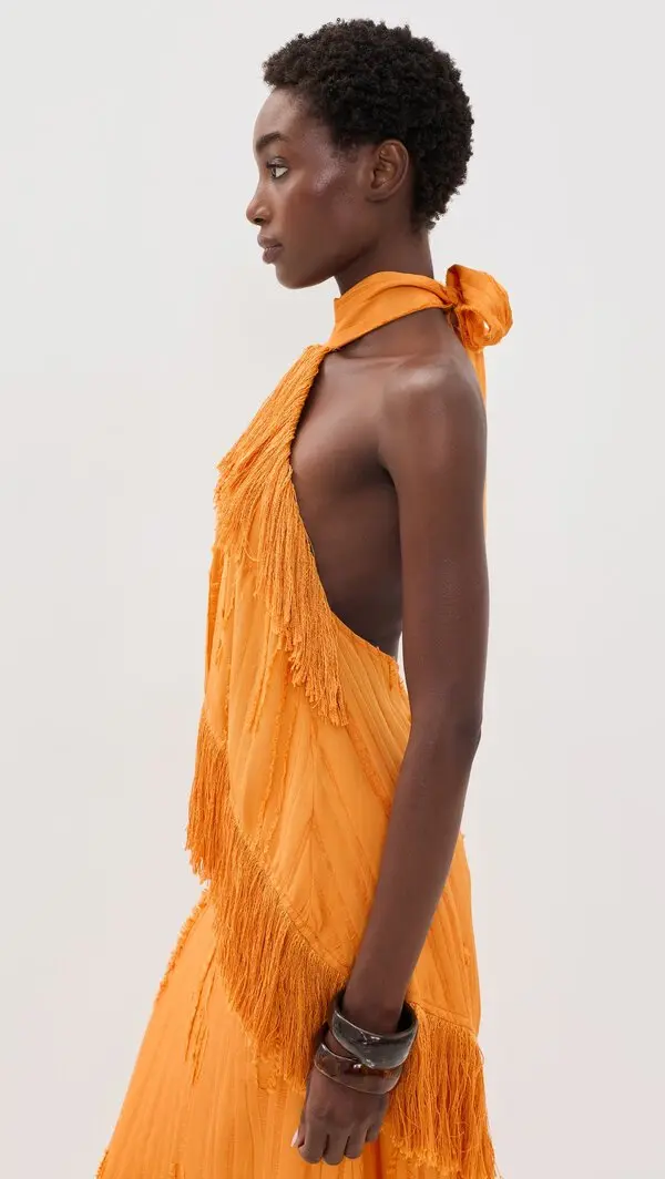 YELLOW THE LABEL Jones Fringe Top