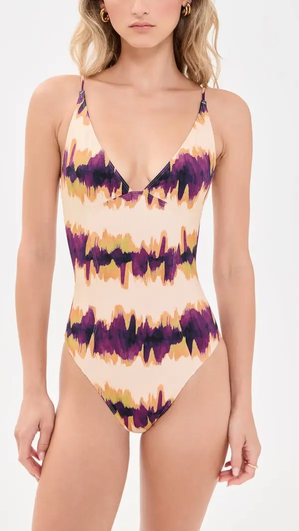 Ulla Johnson Alba Deep V Maillot Piece