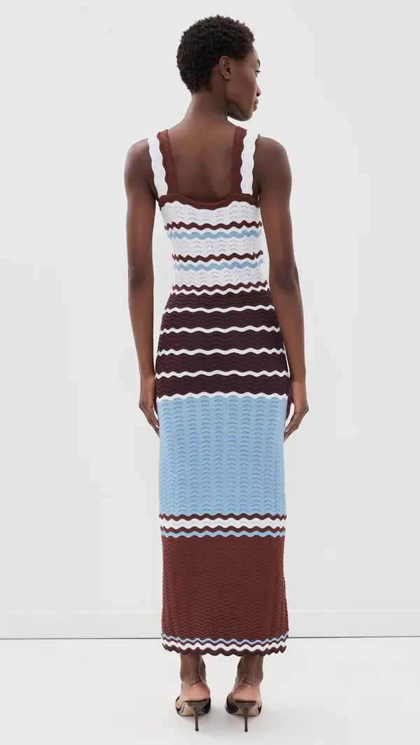 English Factory Crochet Midi Dress