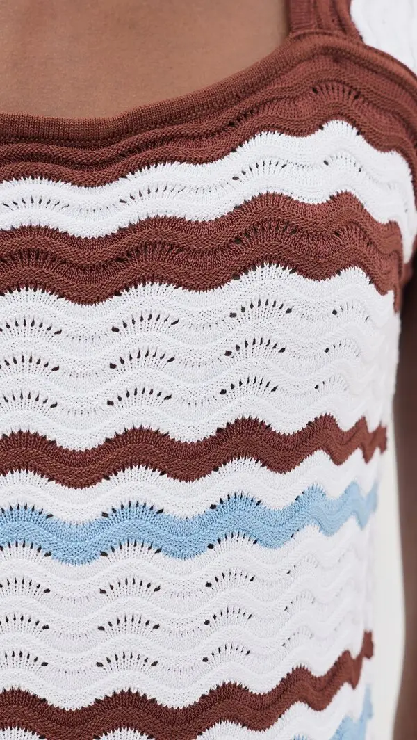 English Factory Crochet Midi Dress