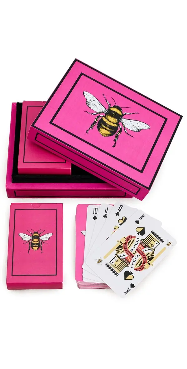 LES-OTTOMANS Bee Card Set - One-color