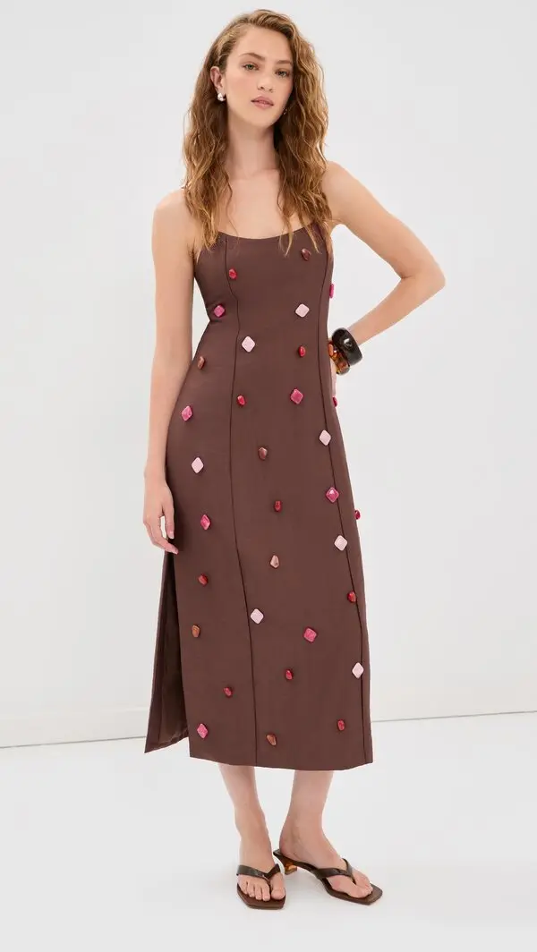 THE WOLF GANG Romy Maxi Dress