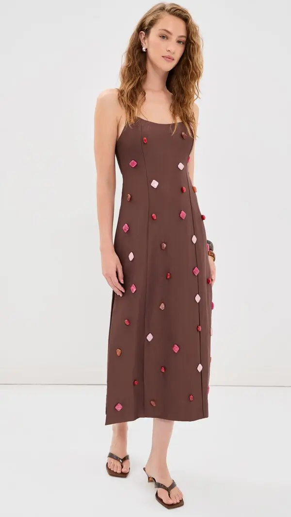 THE WOLF GANG Romy Maxi Dress